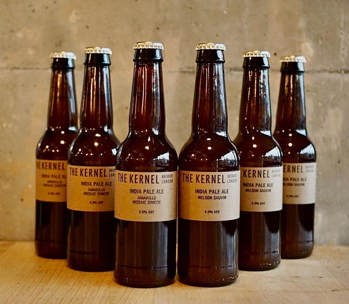 A 24 x 330ml case of Kernel Brewery India Pale Ale